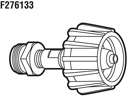 Mr. Heater F276133 Bulk Adapter with Acme Nut x 1"-20 Male Fitting,Multicolored,Regular