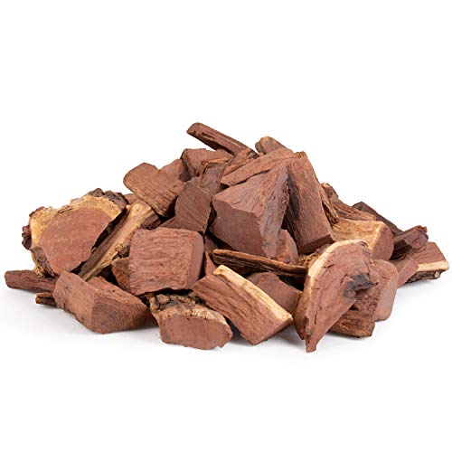 Steven Raichlen's Project Smoke Smoking Wood Chunks (Mesquite) - 5 Pound Bag Kiln Dried BBQ Large Cut Chips- All Natural Barbecue Smoker Chunks- 420 cu. in. (0.006m³) (May Receive in a Bag or Box)