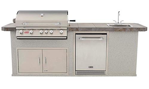 Bull Outdoor Products 13900 Outdoor Refrigerator Finishing Frame, Stainless Steel