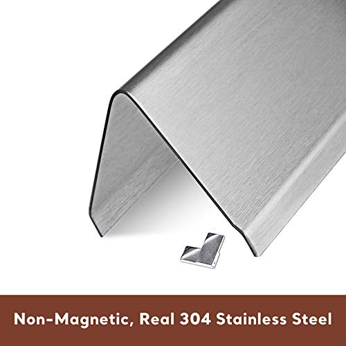 QuliMetal SUS304 Flavor Bars and Grill Burner for Weber Spirit 200 and II 200 Series Grills, Spirit E210, E220, S210, S220 (with Front Control Knobs)