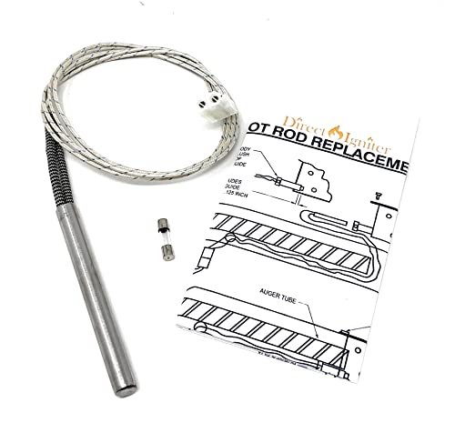 Igniter Upgraded Replacement FITS Traeger 220 WATTS 30" Leads 1200 Degree INCOLOY 800 Stainless