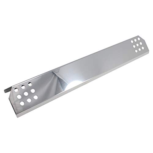 BBQ Grill Heat Shield Plate Tent Replacement Parts for Kitchenaid 720-0745A - Old - Compatible Barbeque Stainless Steel Flame Tamer, Flavorizer Bar, Vaporizer Bar, Burner Cover 16 1/8"