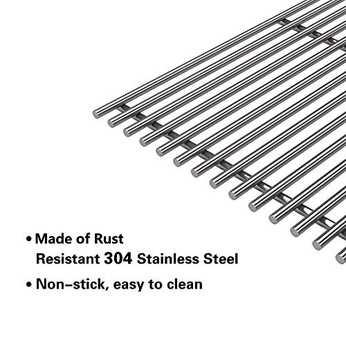 Dongftai (3-Pack 19 1/4" Inch Stainless Steel Cooking Grid Replacement Parts for Traeger 34 and Pit Boss Pellet Grills (Traeger 34 and Pit Boss 1000XL 1100pro Series)