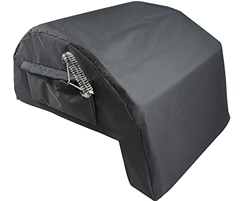 Mini Lustrous Built-in Grill Cover Compatible with Blaze 32 Inch 4-Burner Gas Grill, Water-Resistant Island BBQ Grill Top Cover, Black