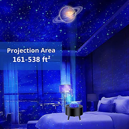 Galaxy Projector Star Projector,Ceiling Led Night Light for Bedroom with Remote Control ,Built-in Bluetooth Speaker for Valentine's Day,Birthday,Party, Gifts for Kids Couple Friends