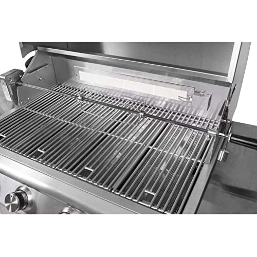 Blaze Rotisserie Kit for 40-Inch 5-Burner Gas Grills - BLZ-5-ROTIS-SS
