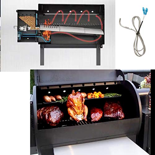 Replacement RTD Temperature Sensor Probe, Compatible with Louisiana Pellet Grill& Country Smoker Grills, Replace Part 50151