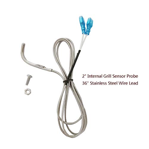 Replacement RTD Temperature Sensor Probe, Compatible with Louisiana Pellet Grill& Country Smoker Grills, Replace Part 50151