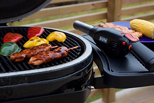 Bison Airlighter 420 (White), Cordless Fire Starter, Charcoal Lighter, Grill Starter, Campfire Starter, Butane Powered with Built-in Air Blower
