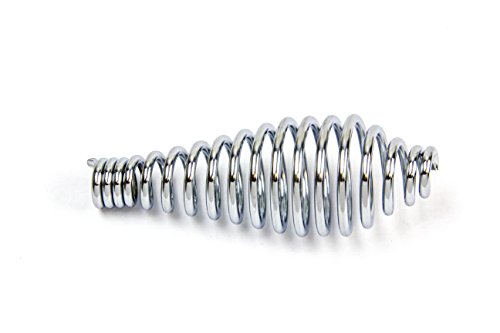 Spring Stove Handle, Chrome Finish, tapered at one end. Max Diameter: 1-1/2", Length: 4-1/4", Fits 3/8" rod. For use with BBQ Grills, Smokers, Furnaces, Coal/Wood/ Pellet Stoves, Boilers.