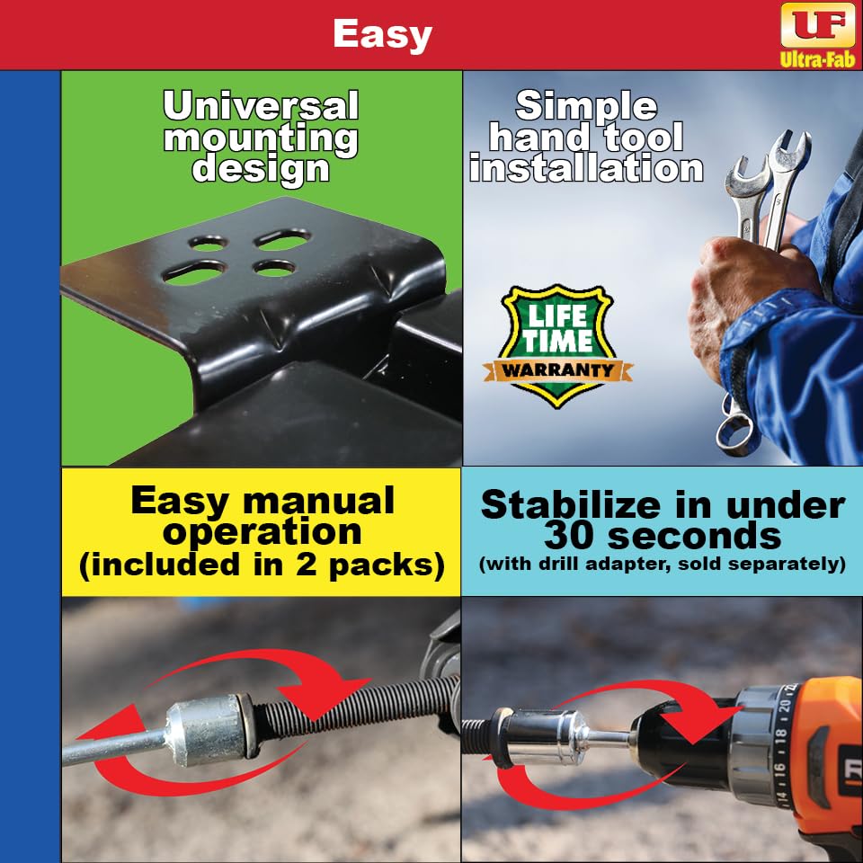 Ultra-Fab Products 48-979006 24" Ultra Scissor Jack