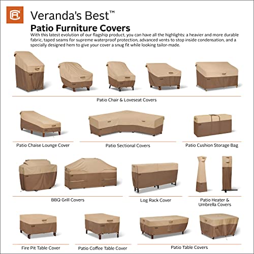 Classic Accessories Veranda's Best Waterproof BBQ Grill Cover, 80 x 32 x 51 Inch