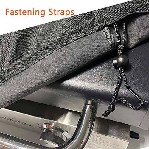 BQMAX Carry Bag and Griddle Cover Replacement for 5510 Blackstone 22" Table Top Griddle with Hood/Lid, Heavy Duty 600D Polyester Waterproof Grill Cover and Bag