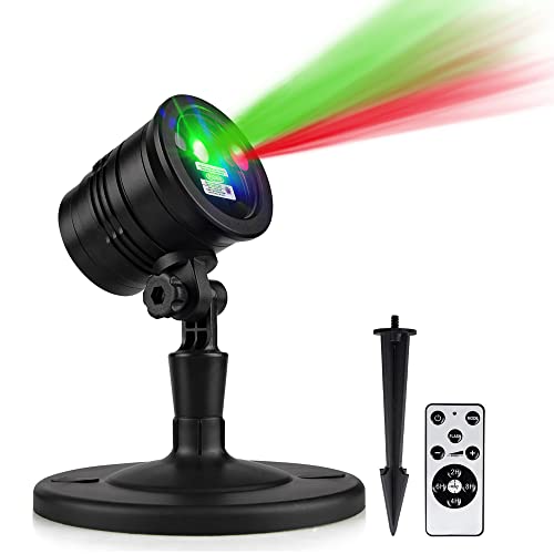 Christmas Lights Projector Outdoor, Waterproof Christmas Laser Lights with Remote Control for Outdoor Outside Christmas Decorations Farmhouse Christmas Decor