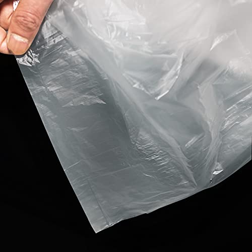 Disposable Sauna Sheeting Blanket Liners Plastic Sheeting Body Wrap ,Used Inside a Far Infrared Sauna Blanket Sauna Blanket Accessories for Beauty Salon Spa Sauna Room Body (Thicken 50 Pcs)