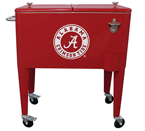 Leigh Country TX 93788 Alabama Crimson Tide 60 Qt Rolling Cooler