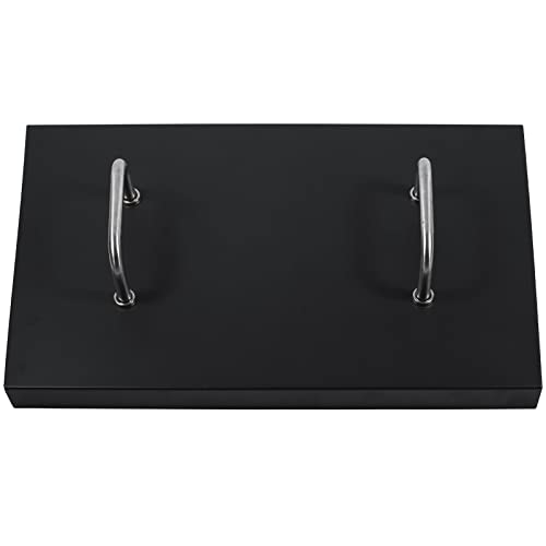 Hard Cover for Blackstone 36 inch Griddle, 5004 Griddle Hard Cover Lid, Black Painted Metal