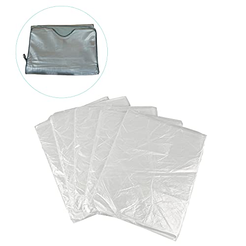 Disposable Sauna Sheeting Blanket Liners Plastic Sheeting Body Wrap ,Used Inside a Far Infrared Sauna Blanket Sauna Blanket Accessories for Beauty Salon Spa Sauna Room Body (Thicken 50 Pcs)