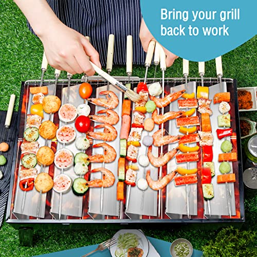 15.3 Inch 7635 Flavorizer Bars for Weber Spirit 200 Series Gas Grills,Heat Plates for Weber Spirit E210/S210, Spirit E220/S220 with Front Controls Panel,3 Pack