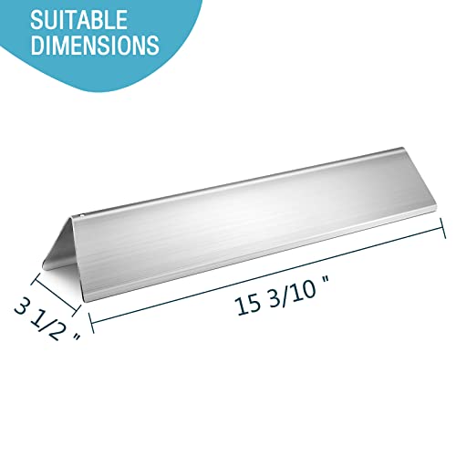 15.3 Inch 7635 Flavorizer Bars for Weber Spirit 200 Series Gas Grills,Heat Plates for Weber Spirit E210/S210, Spirit E220/S220 with Front Controls Panel,3 Pack