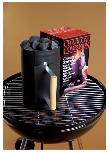 Charcoal Companion Black Chimney Charcoal Starter