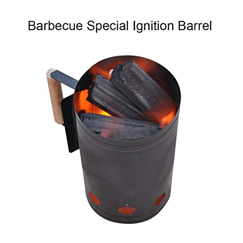 TOTOU Barbecue Tools Fast Charcoal Ignition Barrel Carbon Stove Outdoor Barbecue Fire Bamboo Chimney Starter