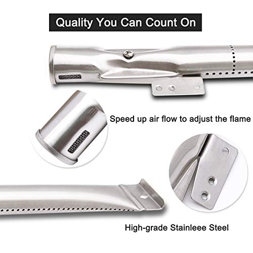 Criditpid Replacement Parts for Nexgrill 720-0830H 720-0830D, Members Mark 720-0830F, BHG 720-0783H Grill, Heat Plate Shields Grill Burners Igniter for Nexgrill 4 Burner 720-0830H Home Depot