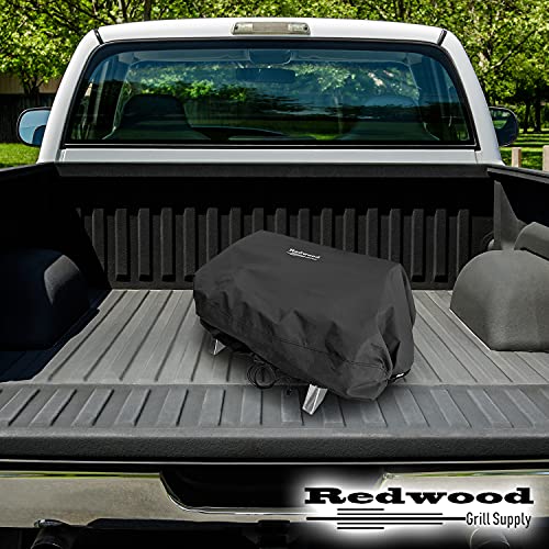 Table Top Grill Cover for Smoke Hollow 205 PT300B - Outdoor Use, Heavy Duty, Waterproof, Drawstring Design by Redwood Grill Supply