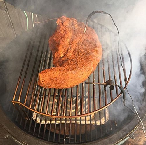 Aura outdoor products Stack Rack Grill Extender for Big Green Egg, Kamado Joe, Vision Grills and More!