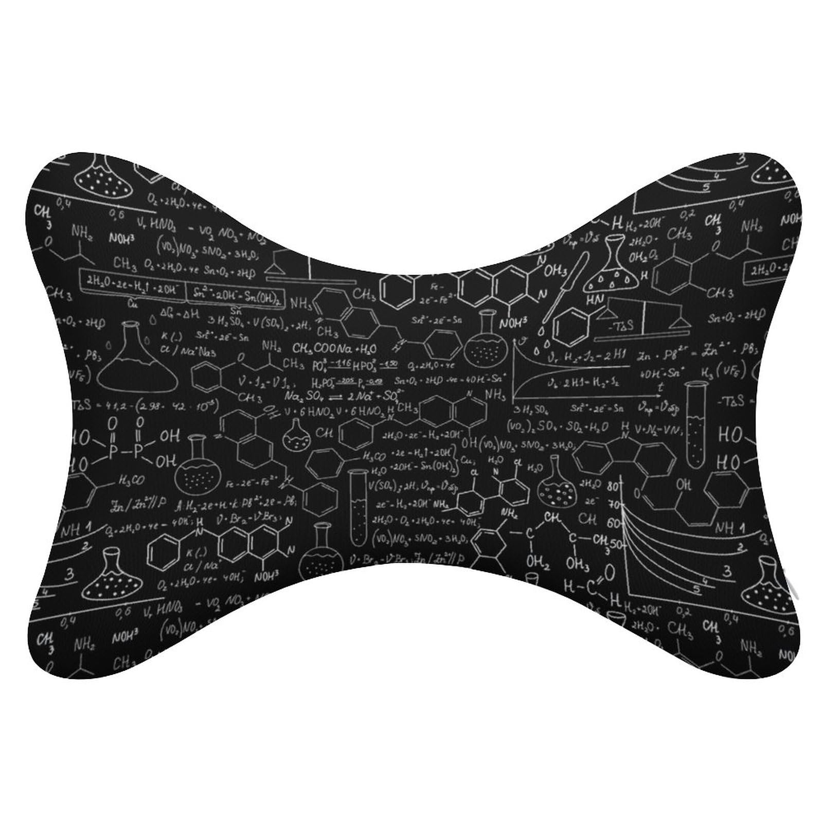 JZDACH Car Neck Pillow Memory Foam Head Rest Support Cushion Compatible with Chemistry Formula for Travel Car Seat, Boys Gaming Office Chair,Travel Portable Pillow