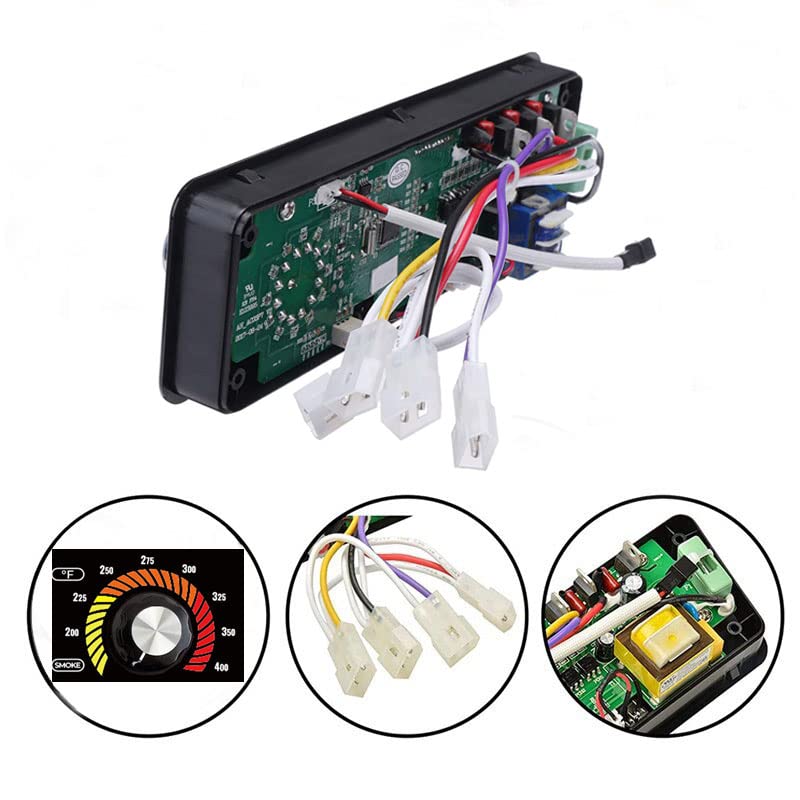 FlameSky Upgrade Pit Boss Control Board Replacement, Pit Boss Replacement Parts Control Panel Thermostat Controller, Compatible with Pit Boss Austin XL Smoker Pellet Grills