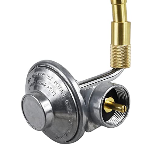Xastro Gas Grill Regulator Propane Griddle Regulator for Blackstone 17 Inch & 22 Inch Tabletop Griddle Grills Pit Boss PB336GS Griddle CharBroil 19952085 Griddle