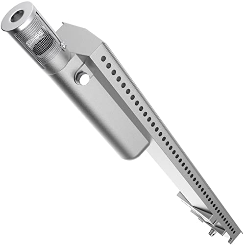 VEVOR Grill Burners, Stainless Steel BBQ Burners Replacement, 4 Packs Grill Burner Replacement, Flame Grill with 15.9" Length Barbecue Replacement Parts with Evenly Burning for for Premium Gas Grills