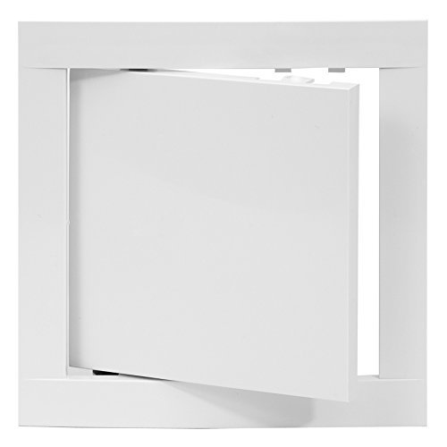 HearCare 6'' x 6" Inch Access Panel - Access Door - Opening Flap - Wall Access Panel - (Plastic, 6x6 Inch // 150x150mm)
