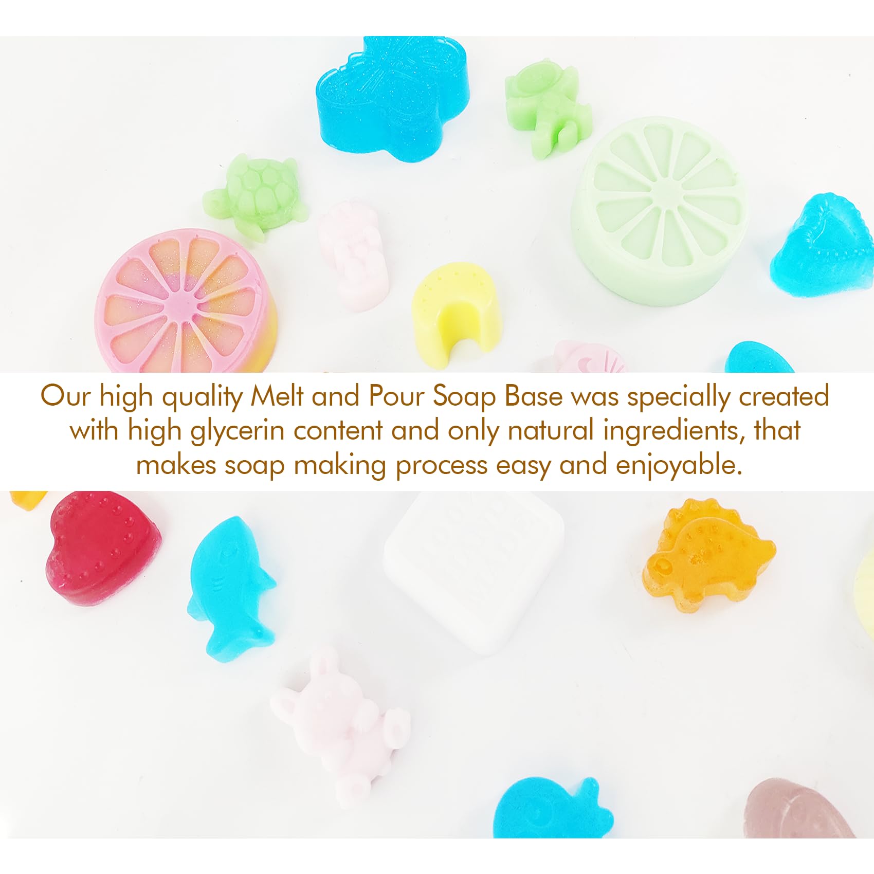 EDSRDRUS Scent Soap Base DIY Handmade Soap with Goat Milk/Honey/Peach/Cologne/Shea Butter/Aloe Vera/Oatmeal Milk & Coconut Oil, Moisturizing Melt and Pour Soap Base for Soap Making
