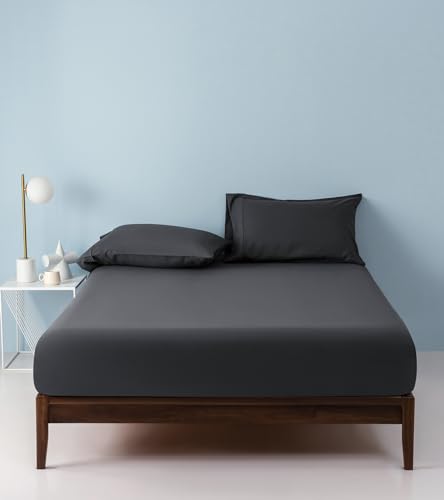 KeoWin 18 Inch Full Sheets Deep Pocket,Cooling Sheets Queen Deep Pockets,Microfiber Sheet Set Deep Pocket,Lightweight Soft & Wrinkle Free