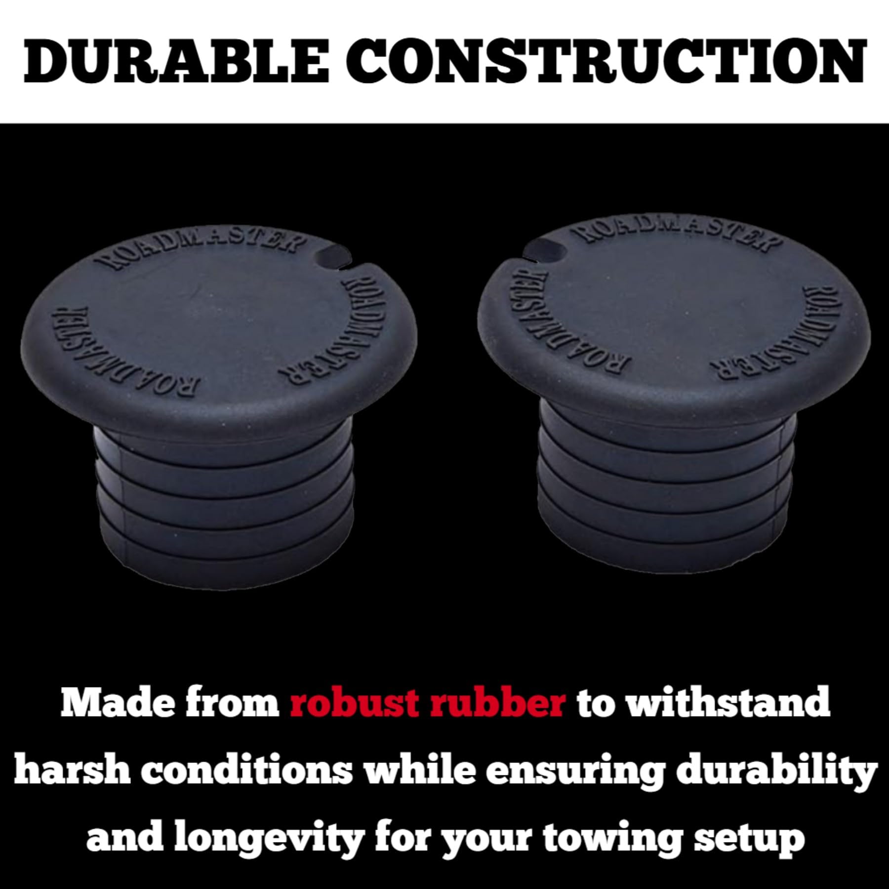 Roadmaster 210 Reciever Inserts for 1-1/2 Inch Inner Diameter Round Tubes - 1 Pair