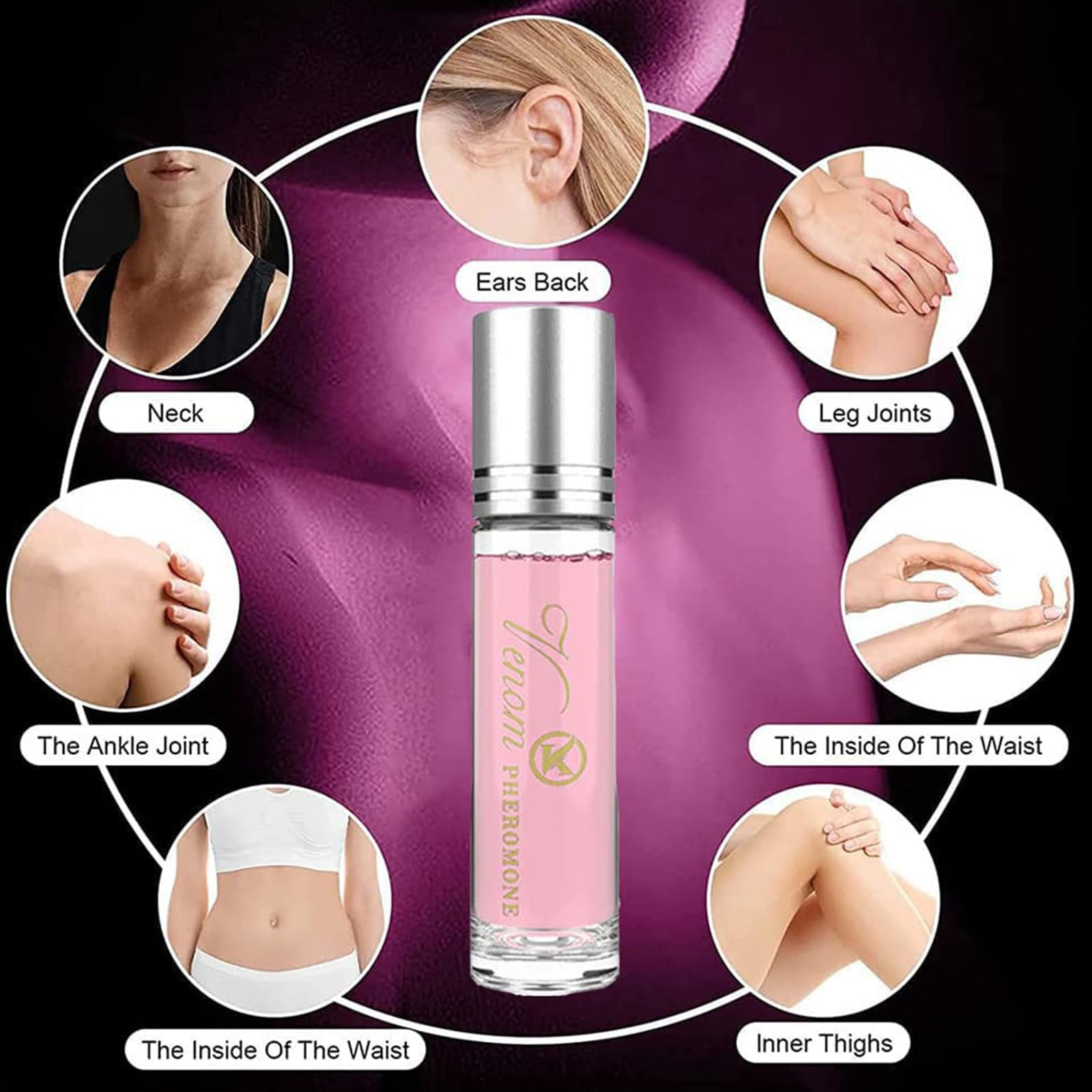 3Pcs Pheromones Perfumes for Women, Pheromone Perfume, Long Lasting Pheromon Perfume, Phero Perfume for Women, Lunex Phero Perfume, Roll On Perfume Phero Oil, Portable Perfume Long Lasting Female