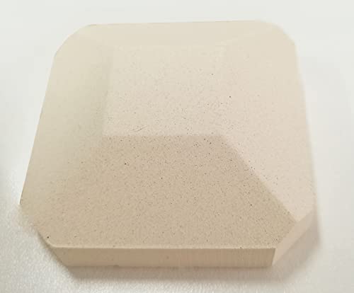 Ceramic Briquettes 2 by 2" Replacement for Select Turbo, Nexgrill Gas Grill Models