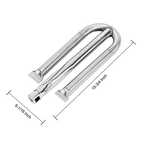 BBQ-PLUS Stainl Steel Grill Burner Tubes Replacement Kits for Calise OK2000, OK2000E, OK3000,Lucullan,Outdoor Kitchen Concepts Grill,3 Pack
