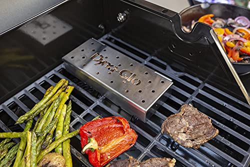 Dyna-Glo DG9SB-D Stainless Steel Hinged SS Smoker Box, Silver