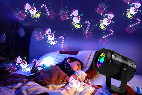 Mother's Day Projector Lights, Valentine's Day LED Projection Lamp, Moving Butterfly Projector Lights, Indoor Valentine's Day Wedding Mother's Day Anniversary Decoration, Switchable-6 Slides