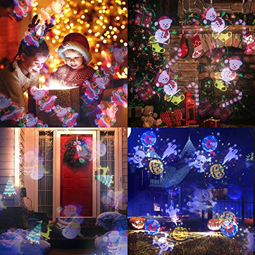 Mother's Day Projector Lights, Valentine's Day LED Projection Lamp, Moving Butterfly Projector Lights, Indoor Valentine's Day Wedding Mother's Day Anniversary Decoration, Switchable-6 Slides