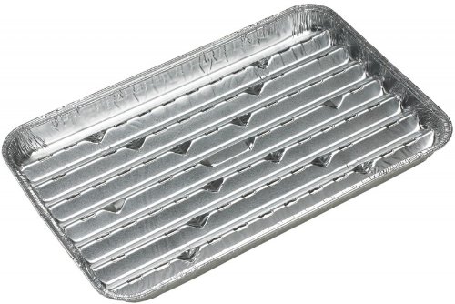 GrillPro 50426 Aluminum Foil Grilling Trays,Silver