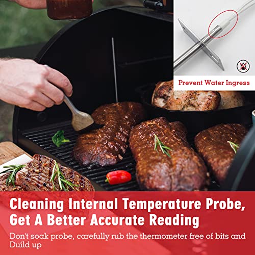 RTD Temperature Probe Sensor Replacement Parts for Camp Chef Wood Pellet Smoker Grills, Replace for Part PG24-44