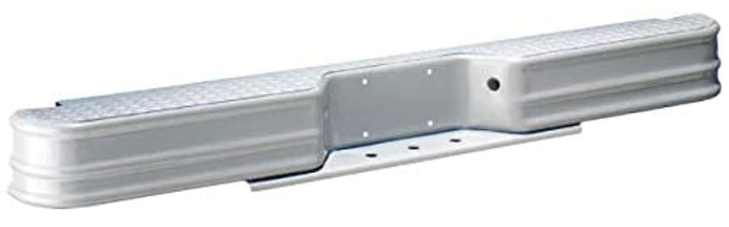 Fey 20002 DiamondStep Universal Silver Replacement Rear Bumper (Requires Fey vehicle specific mounting kit sold separately)
