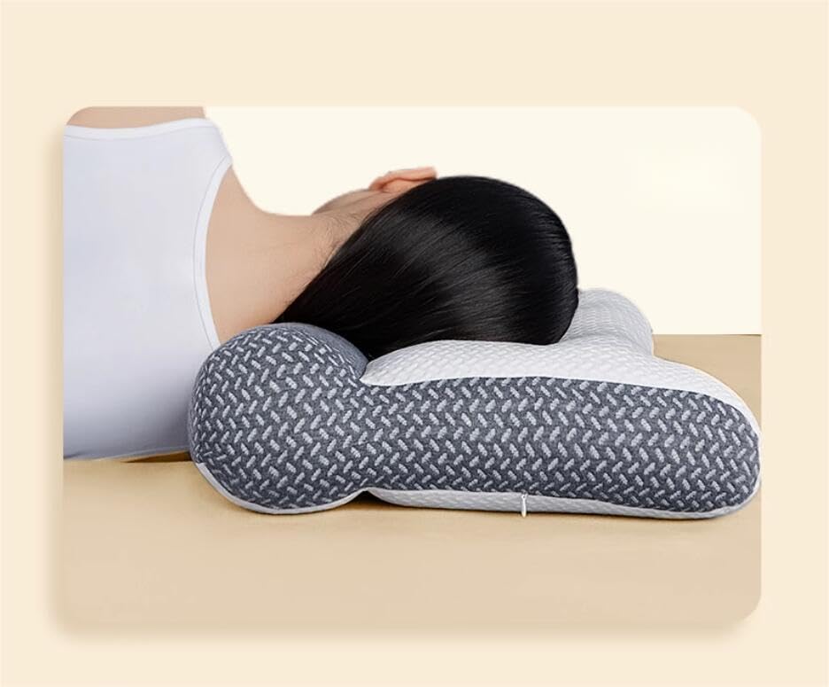 Eedvrko 2023 Cervical Pillow Super Ergonomic Pillow - Protect Your Neck and Spine Pillow for All Sleeping Positions Pillow with a Suitable Height to Reduction Snoring for Dream Deep