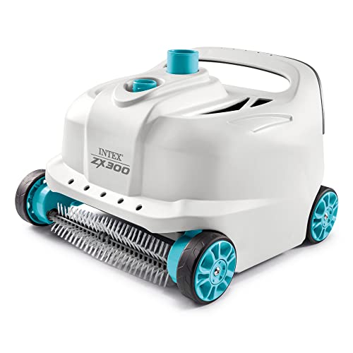 Intex Ultra XTR 18' x 52" Above Ground Outdoor Swimming Pool Set with 700 GPH Filter Pump and Robot Pool Cleaning Vacuum with 21' Hose