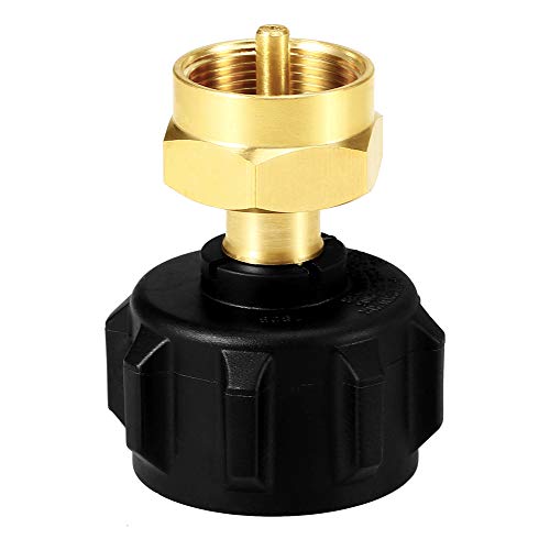 Joywayus QCC1 Regulator Valve 1LB Tank Gas Propane Refill Adapter Outdoor BBQ Kit Fits All 1 LB Throwaway Disposable Cylinder