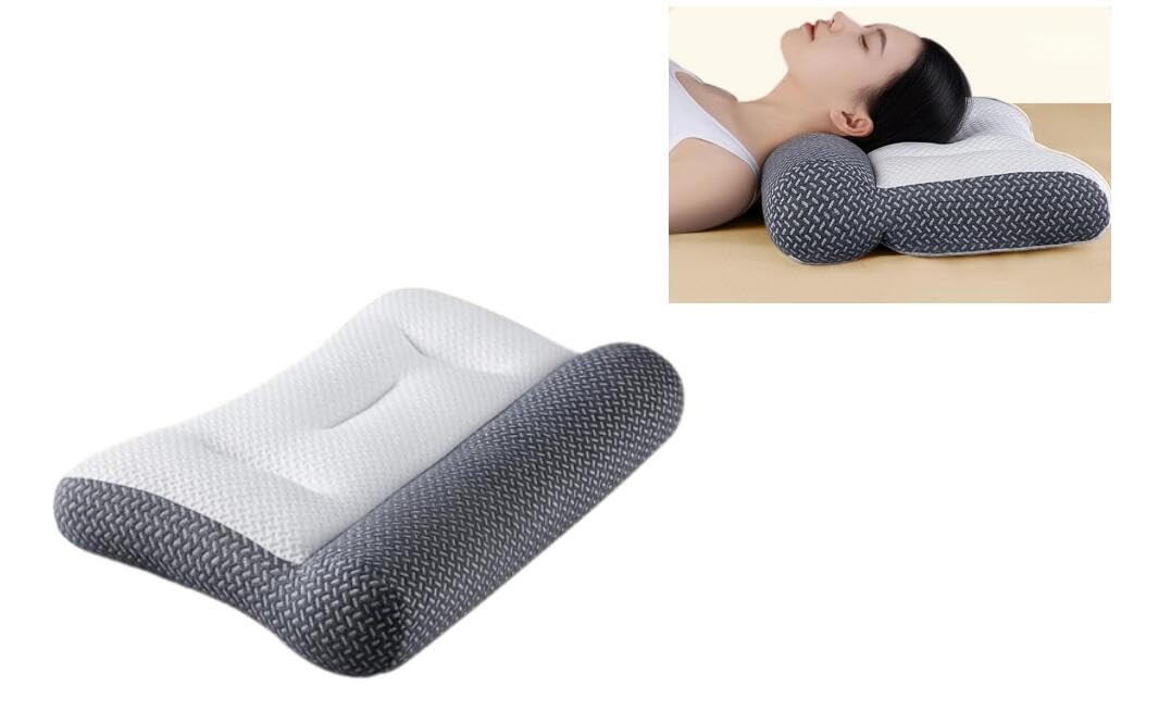 Eedvrko 2023 Cervical Pillow Super Ergonomic Pillow - Protect Your Neck and Spine Pillow for All Sleeping Positions Pillow with a Suitable Height to Reduction Snoring for Dream Deep